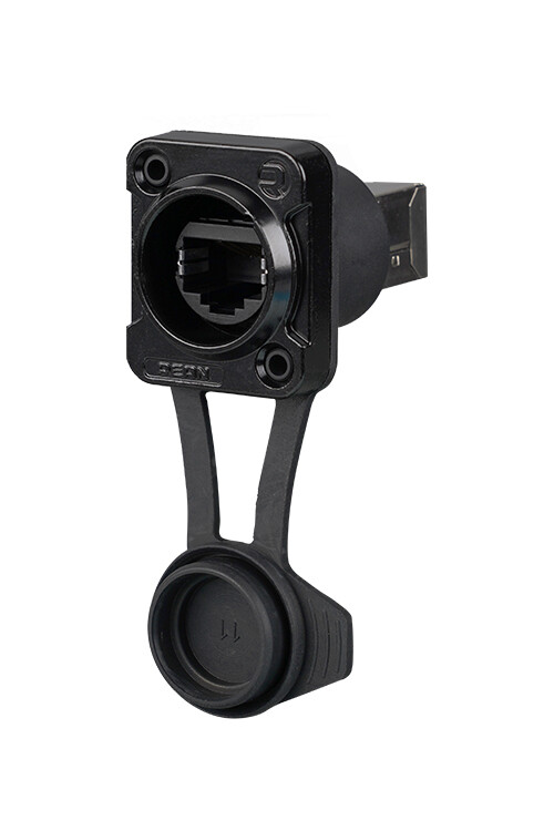 REAN RRE8F-Z-110S RJ45 Feedthrough Receptacle - Rean