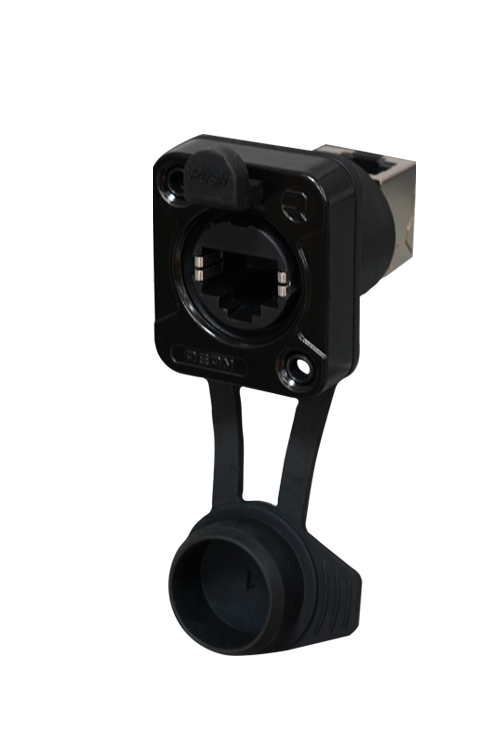 REAN RRE8F-Z-011 RJ45 Airtight Feedthrough Receptacle - Rean